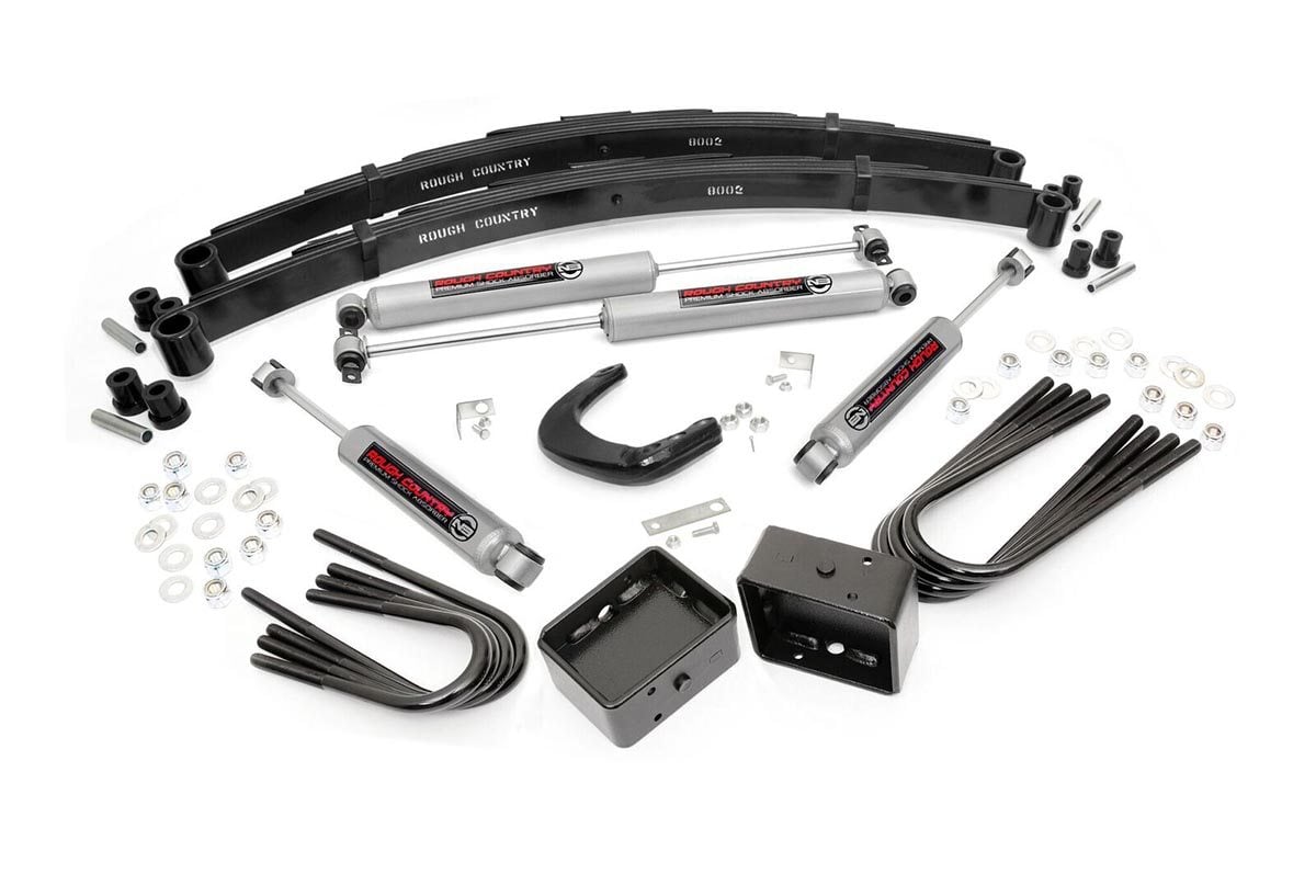 Rough Country - 4 Inch Lift Kit - Chevy/GMC C20/K20 C25/K25 Truck/Half ...