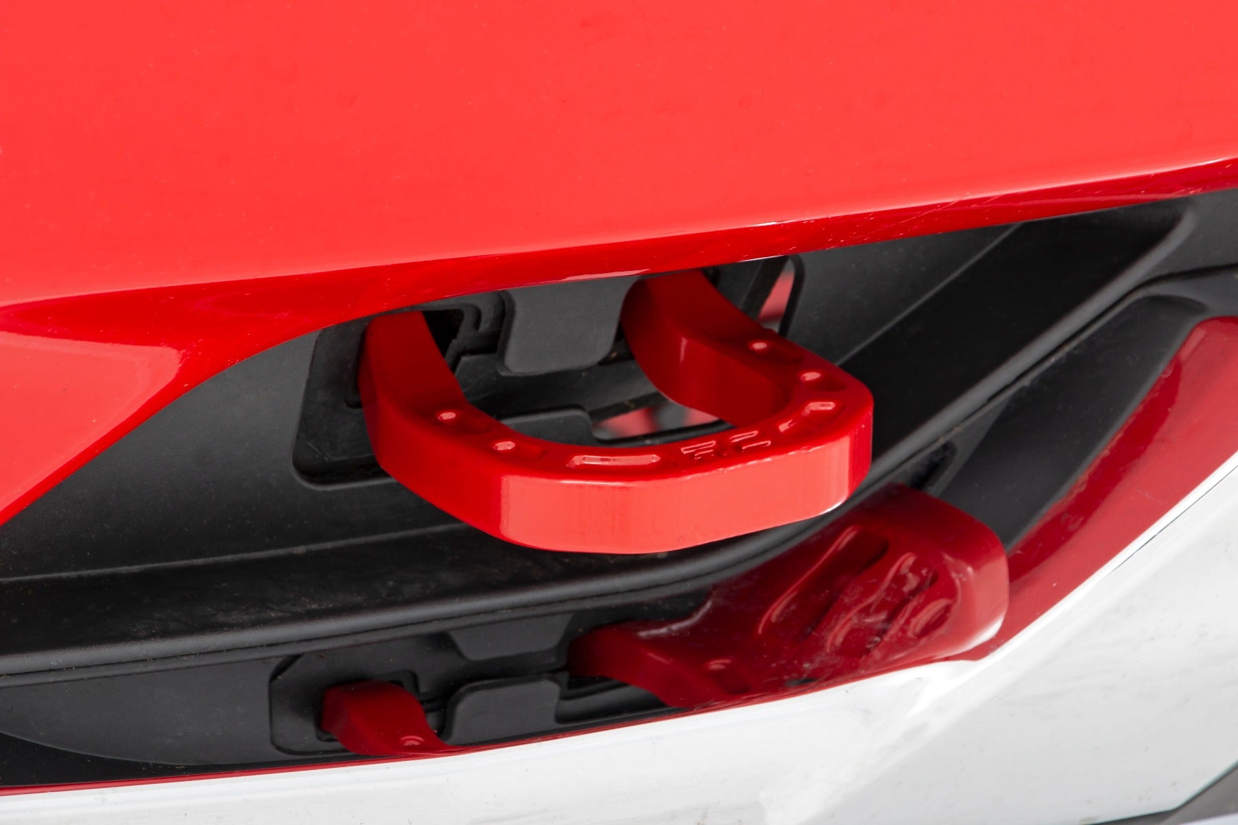 Tow Hooks | Forged | Red | Chevy Silverado 1500 2WD/4WD (2014-2018 & C ...