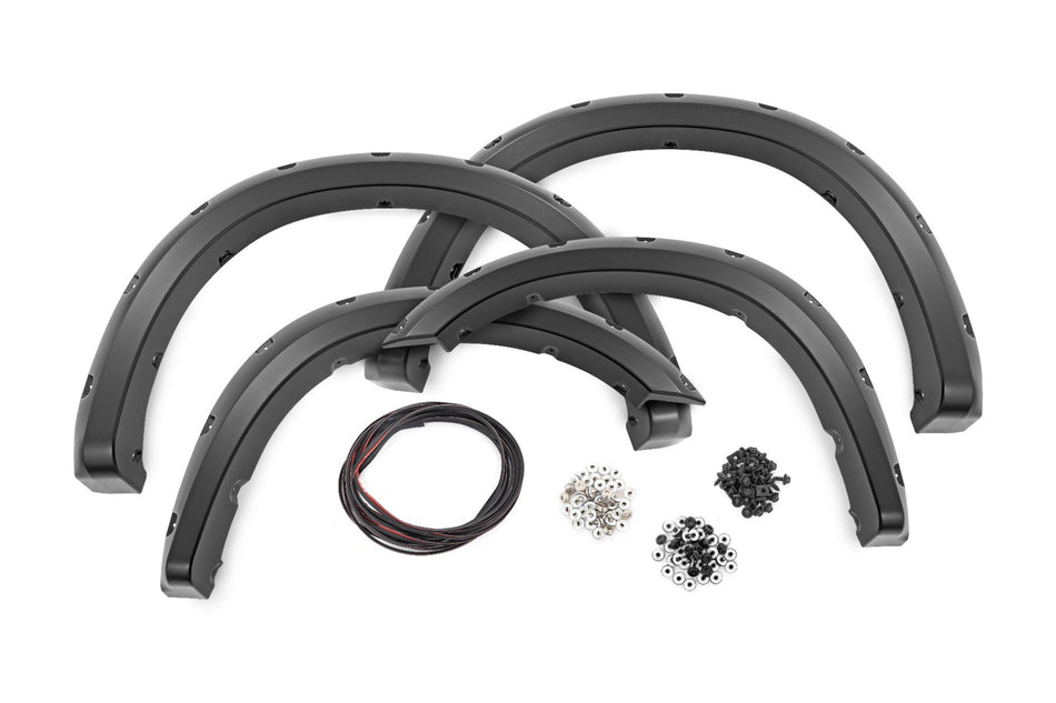 Pocket Fender Flares | PW7 Bright White | Ram 2500 2WD/4WD (2019-2024 ...